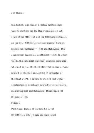 Burnout, Employee Engagement, and Coping in High-Risk Occupa.docx ...