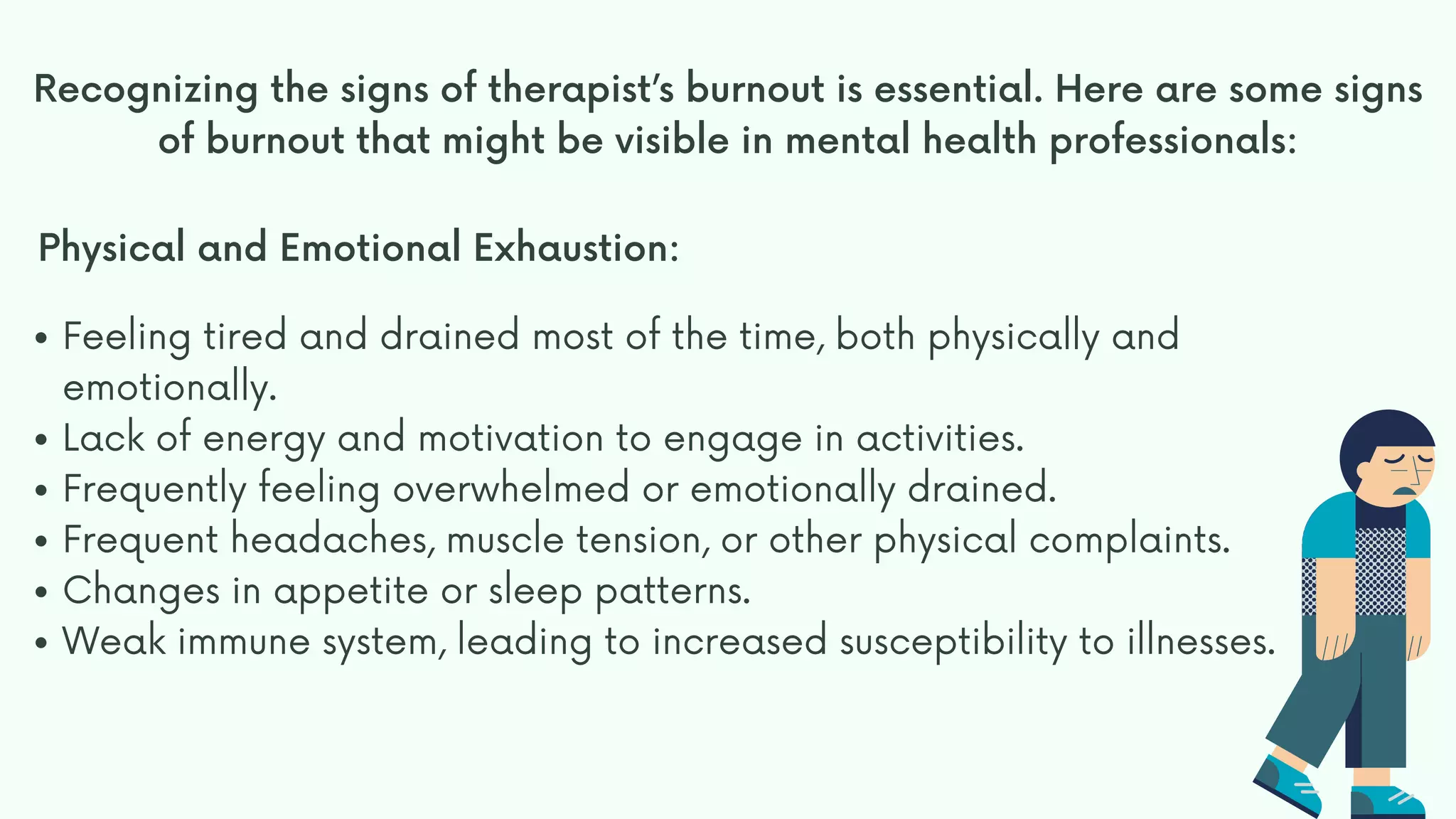 Burnout in Mental Health Professionals A Serious Problem and How to ...