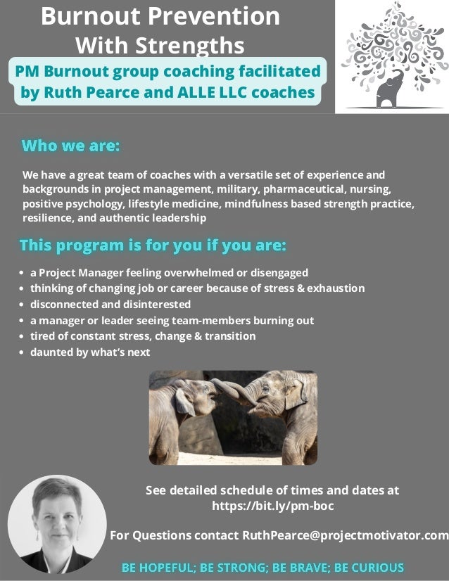 Burnout Prevention ALLE LLC Flyer June 2022 | PDF