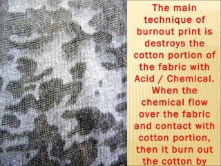 Burn-out printing | PPT