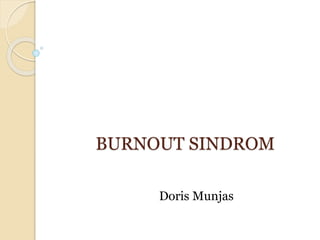 Burnout sindrom | PPTX