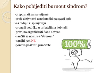 Burnout sindrom | PPTX