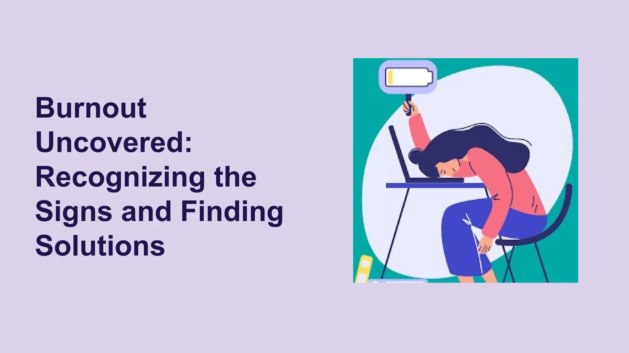 Recognizing Signs and Recovering from Burnout | PPTX