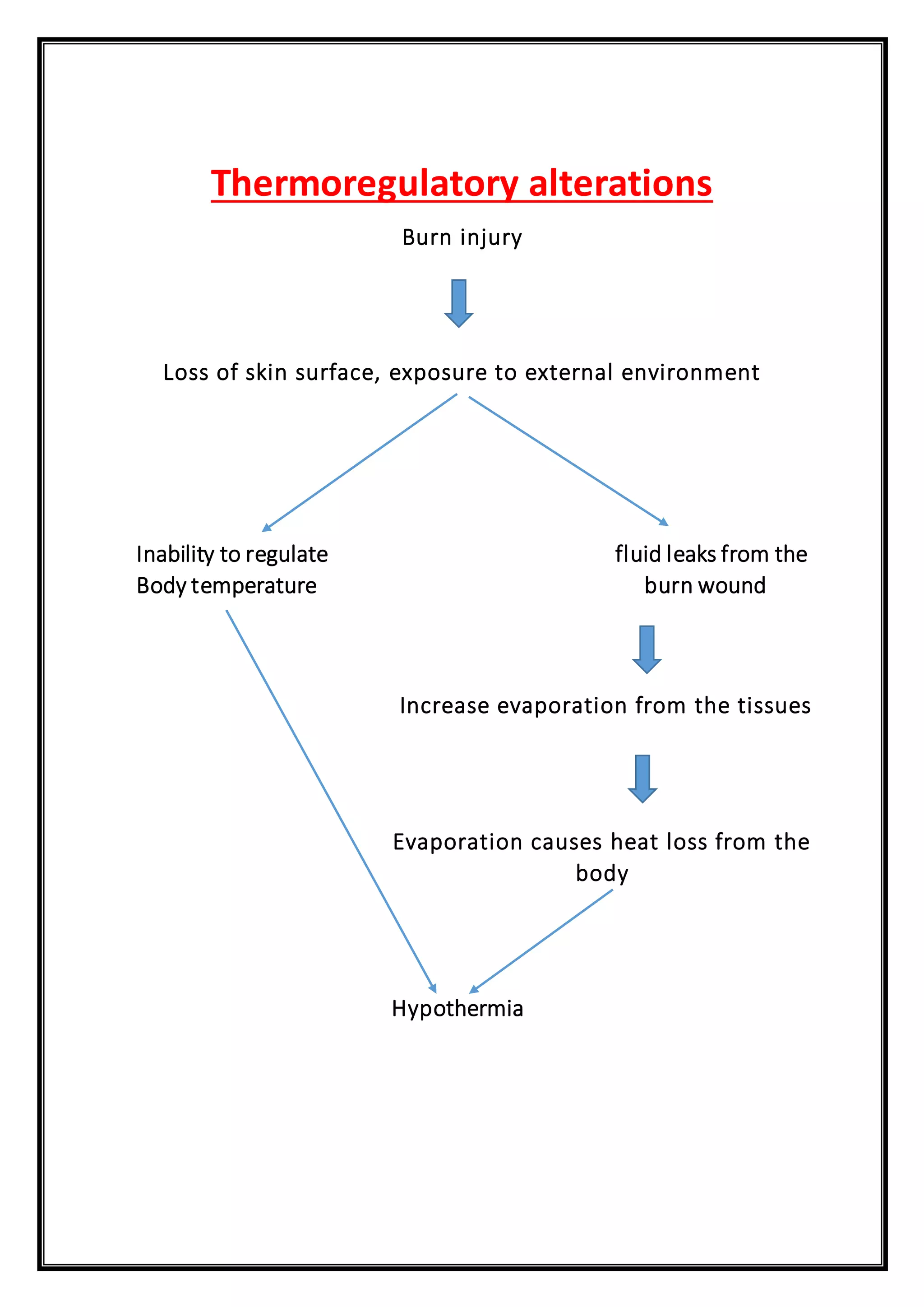 pathophysiology of burn | DOCX