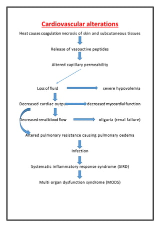 pathophysiology of burn | PDF