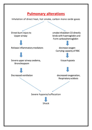 pathophysiology of burn | DOCX