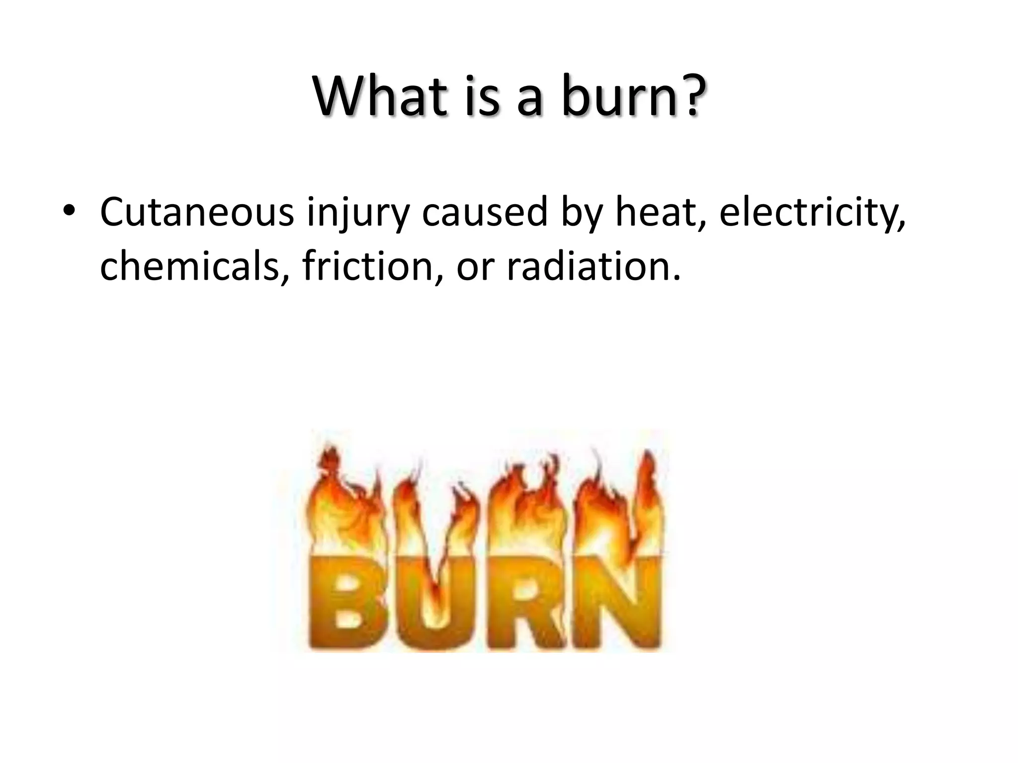 Burn pathophysiology | PPTX