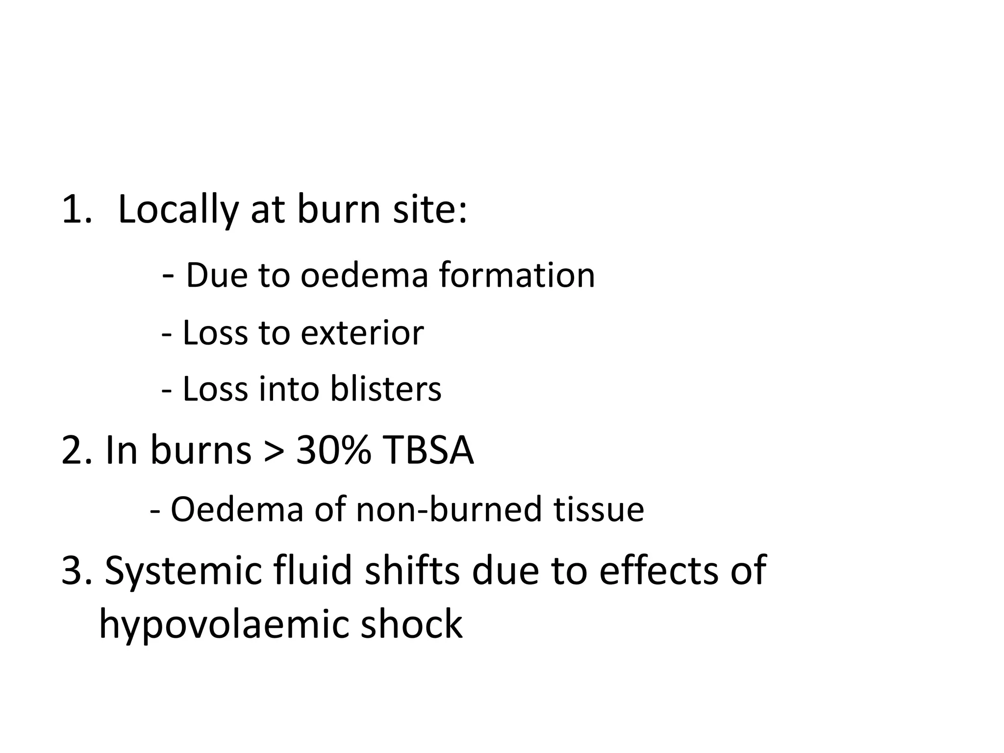 Burn pathophysiology | PPTX