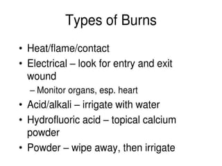BURN PPT.pptx | First Aid | Injuries