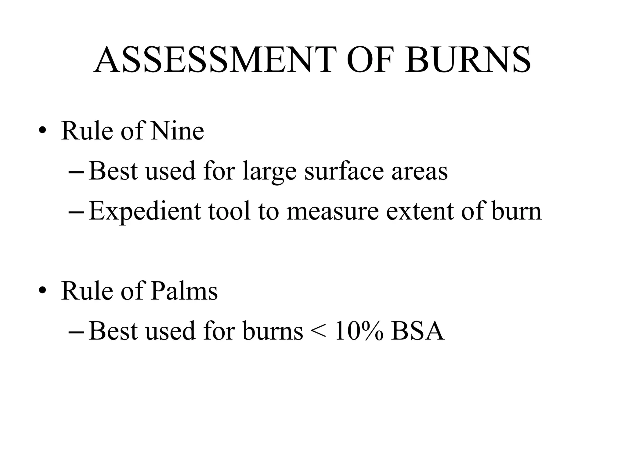 Burn ppt shashi | PPTX