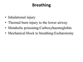Burn ppt shashi | PPTX