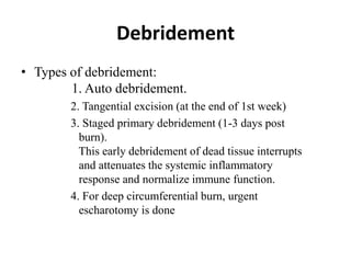 Burn ppt shashi | PPTX