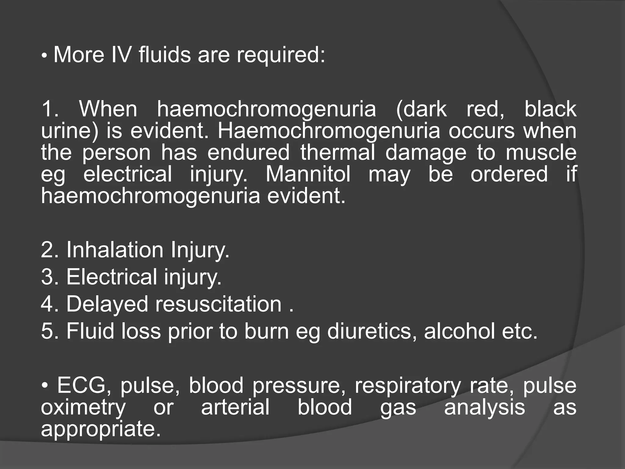 Burn treatment protocol | PPTX