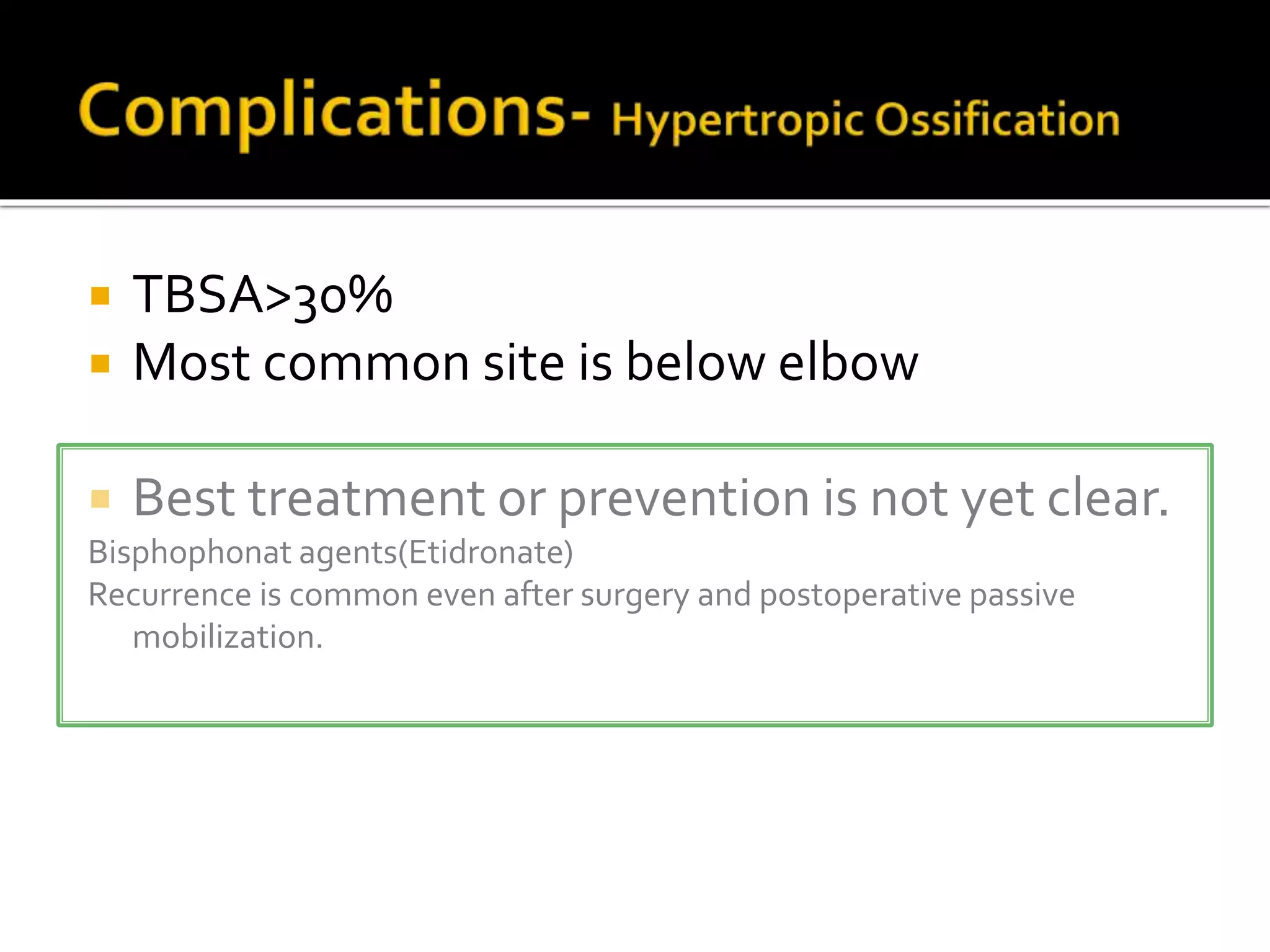 Burn rehabilitation | PPTX
