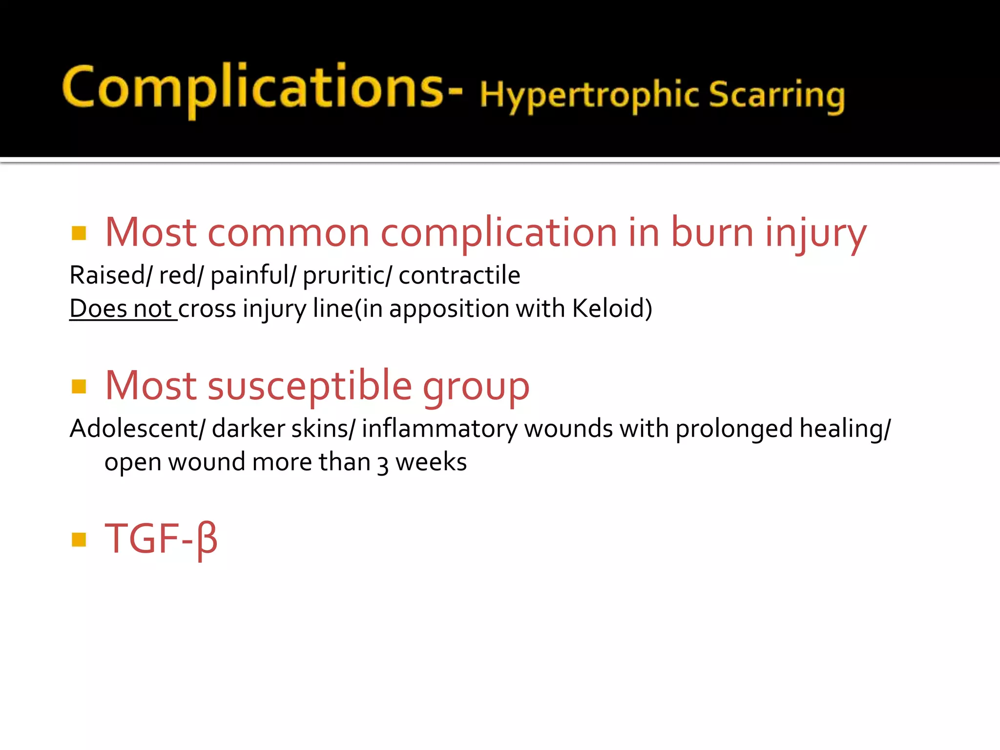 Burn rehabilitation | PPTX