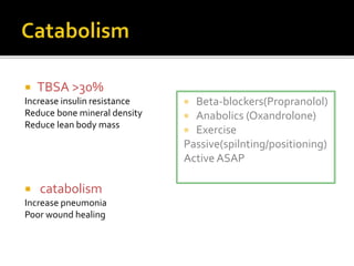 Burn rehabilitation | PPTX