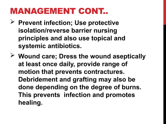 Burns powerpoint presentation on burn classification | PPT