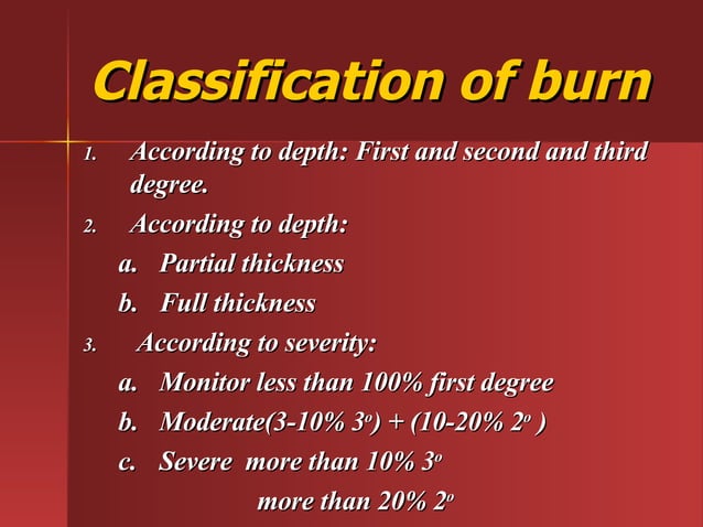 Burns | PPT