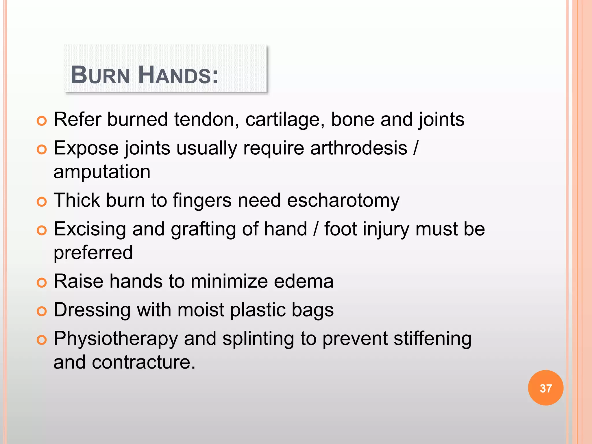 Burn Injury Typess Classification Causes Assesment and Managment | PPTX