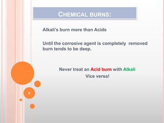 Burn Injury Typess Classification Causes Assesment and Managment | PPTX