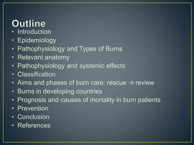 Burn injury | PPT