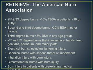 Burn injury | PPTX