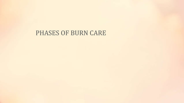 Burns | PPTX | First Aid | Injuries