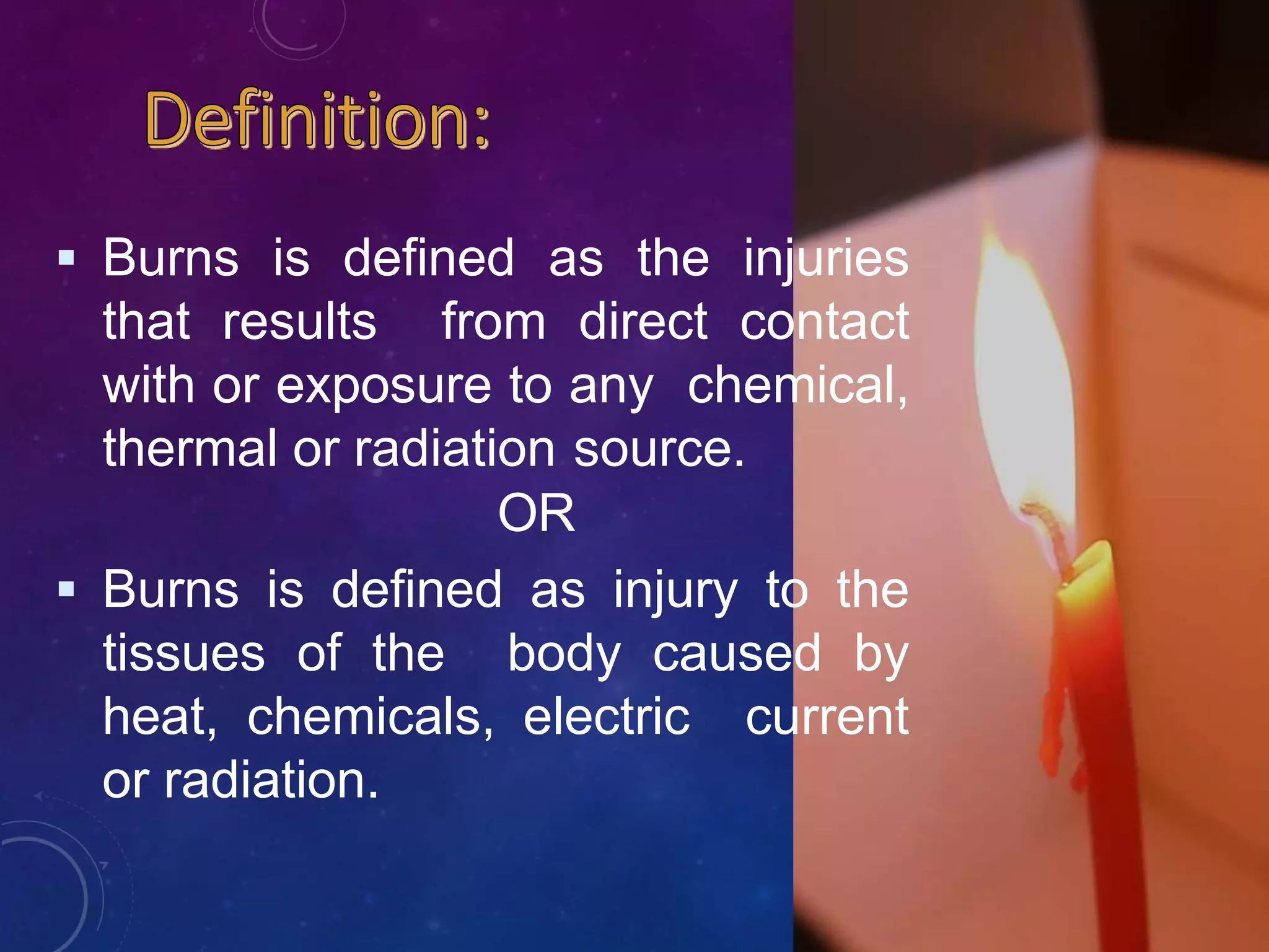 Burns in detail | PPT