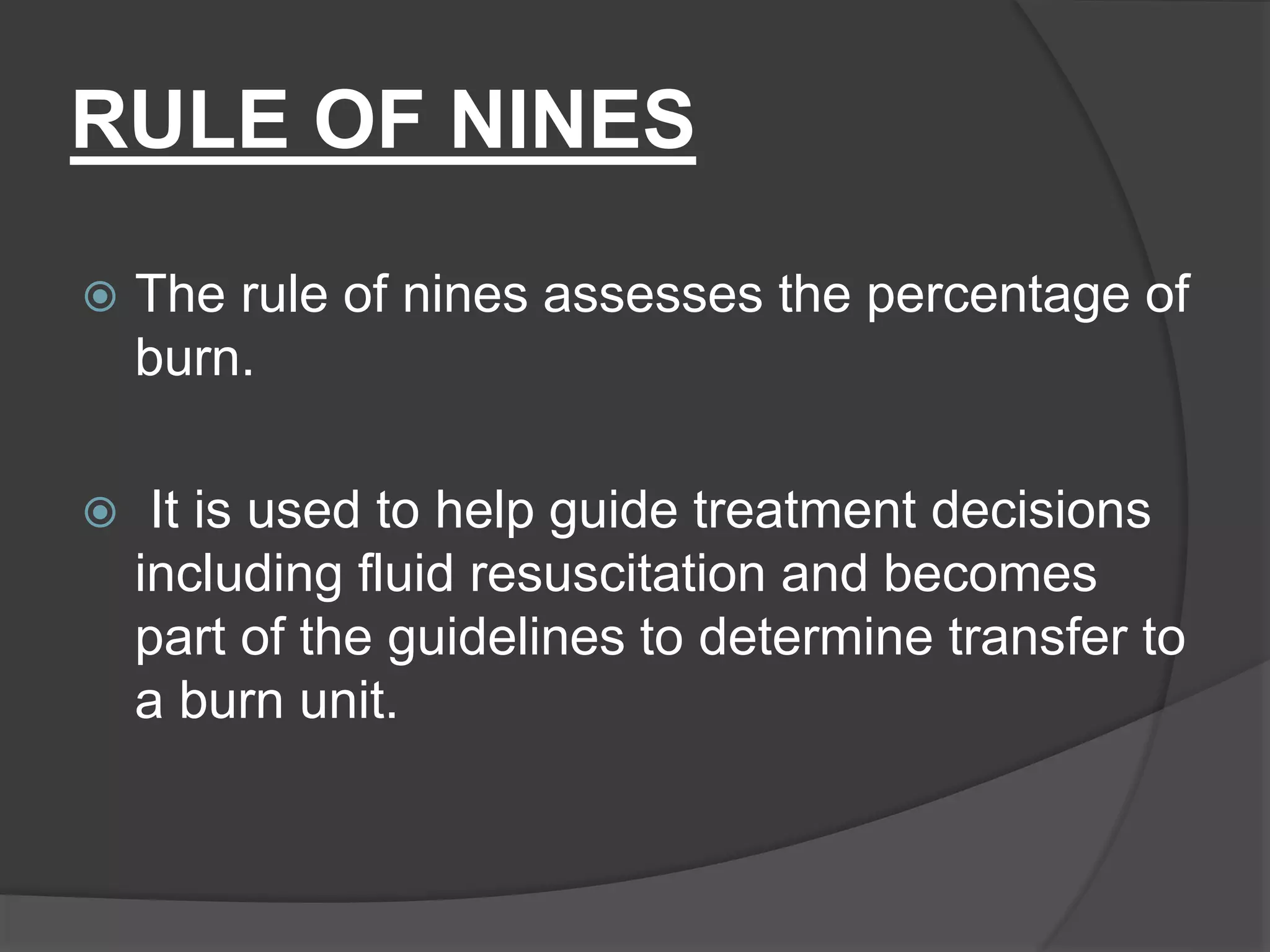Burns its types, causes and management. | PPTX