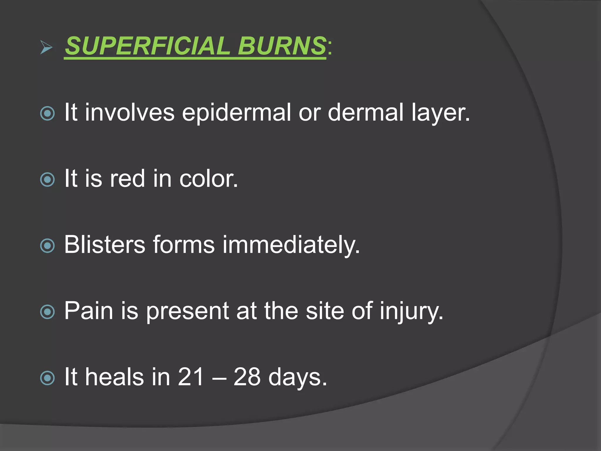 Burns its types, causes and management. | PPTX