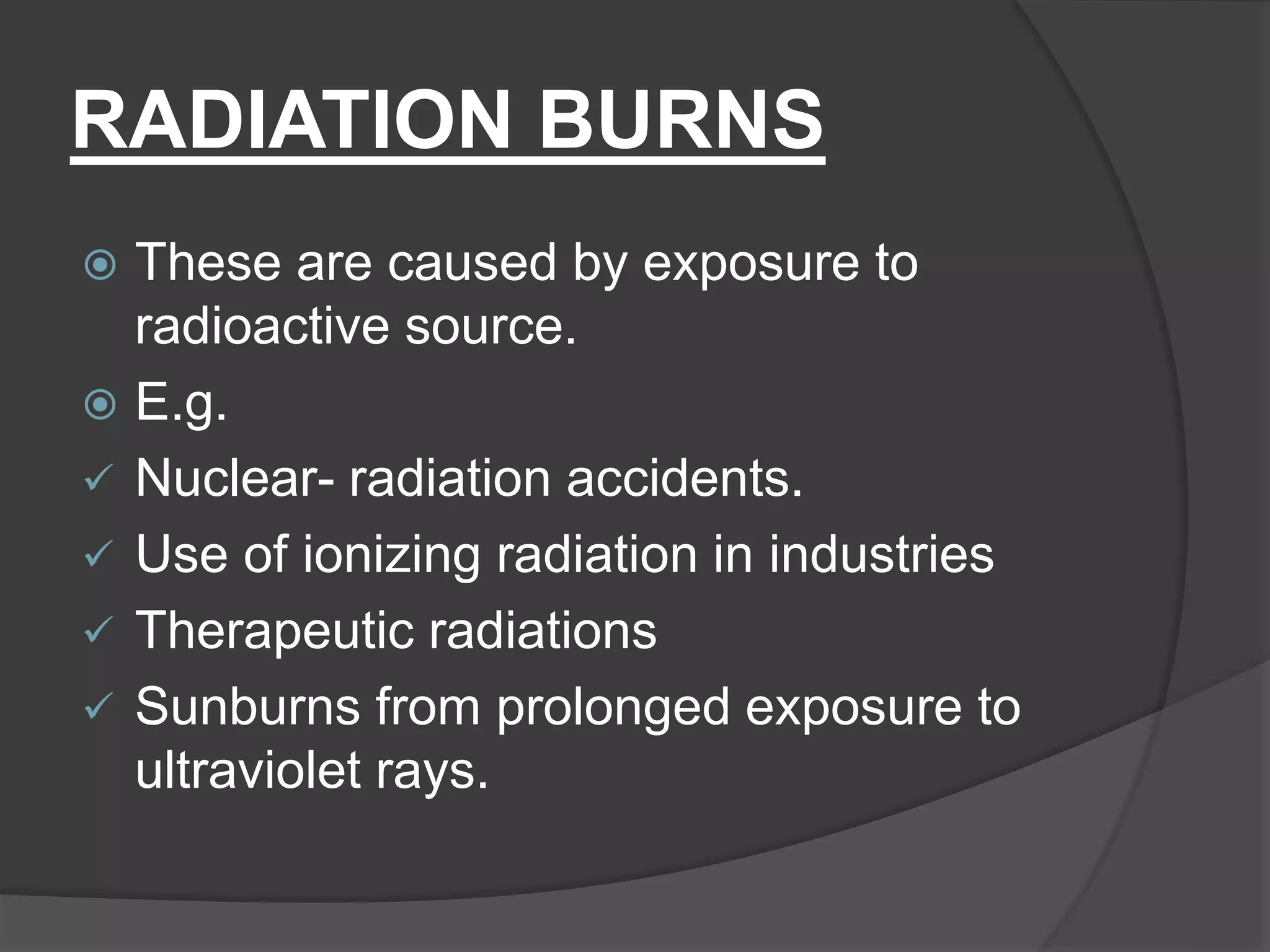 Burns its types, causes and management. | PPTX