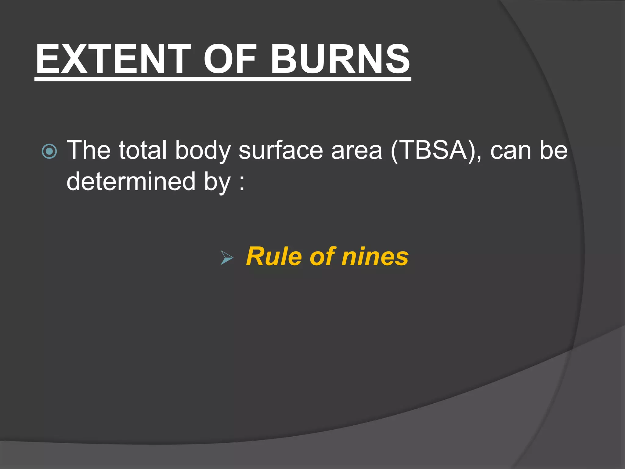 Burns its types, causes and management. | PPTX