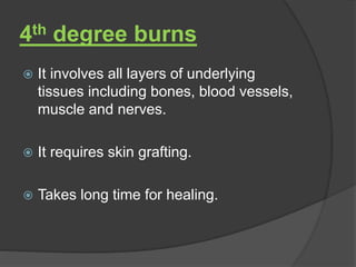 Burns its types, causes and management. | PPTX
