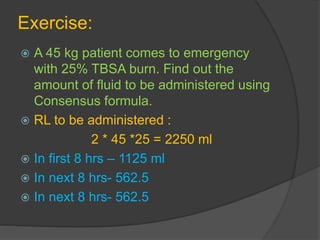 Burns its types, causes and management. | PPTX