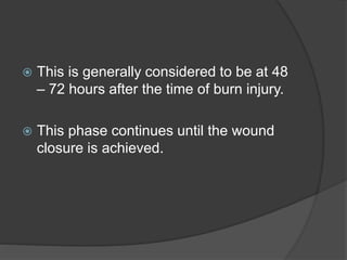 Burns its types, causes and management. | PPTX