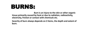 BURNS - very basic presentation for idea | PPTX