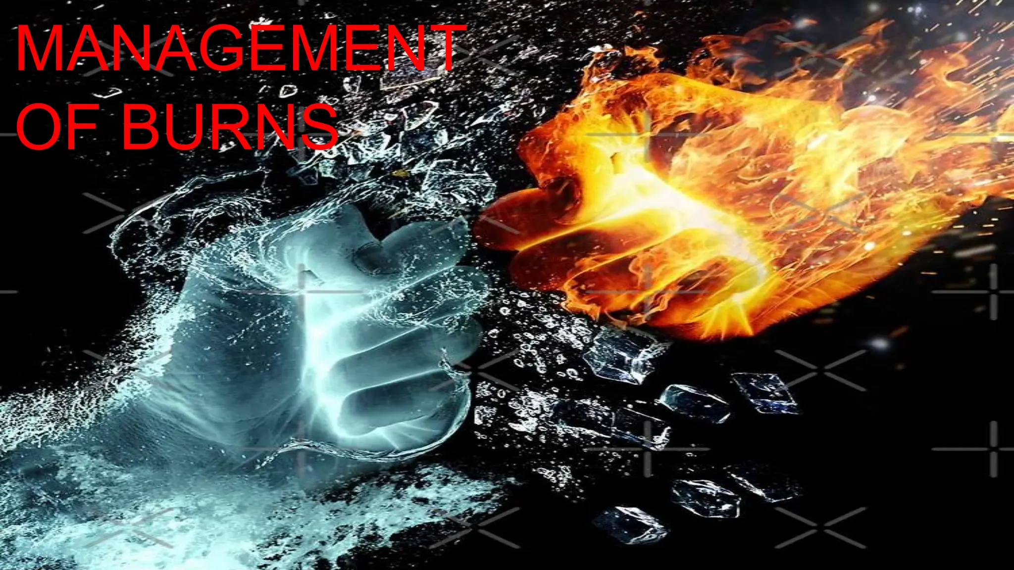 Burns Ppt For Management And Treatment Pptx