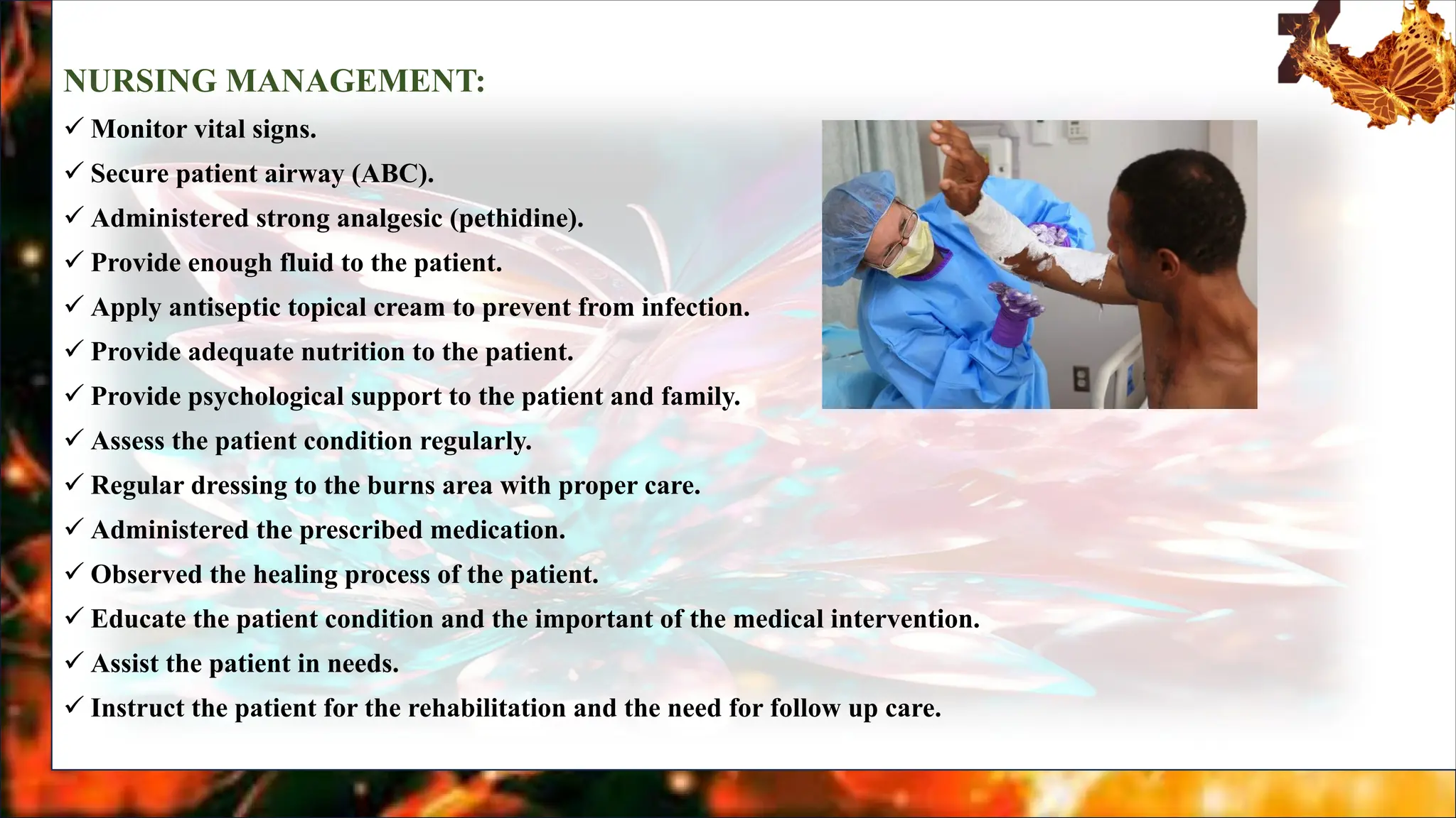 BURNS, CALCULATION OF BURNS, CALCULATION OF FLUID REQUIREMENT AND ...