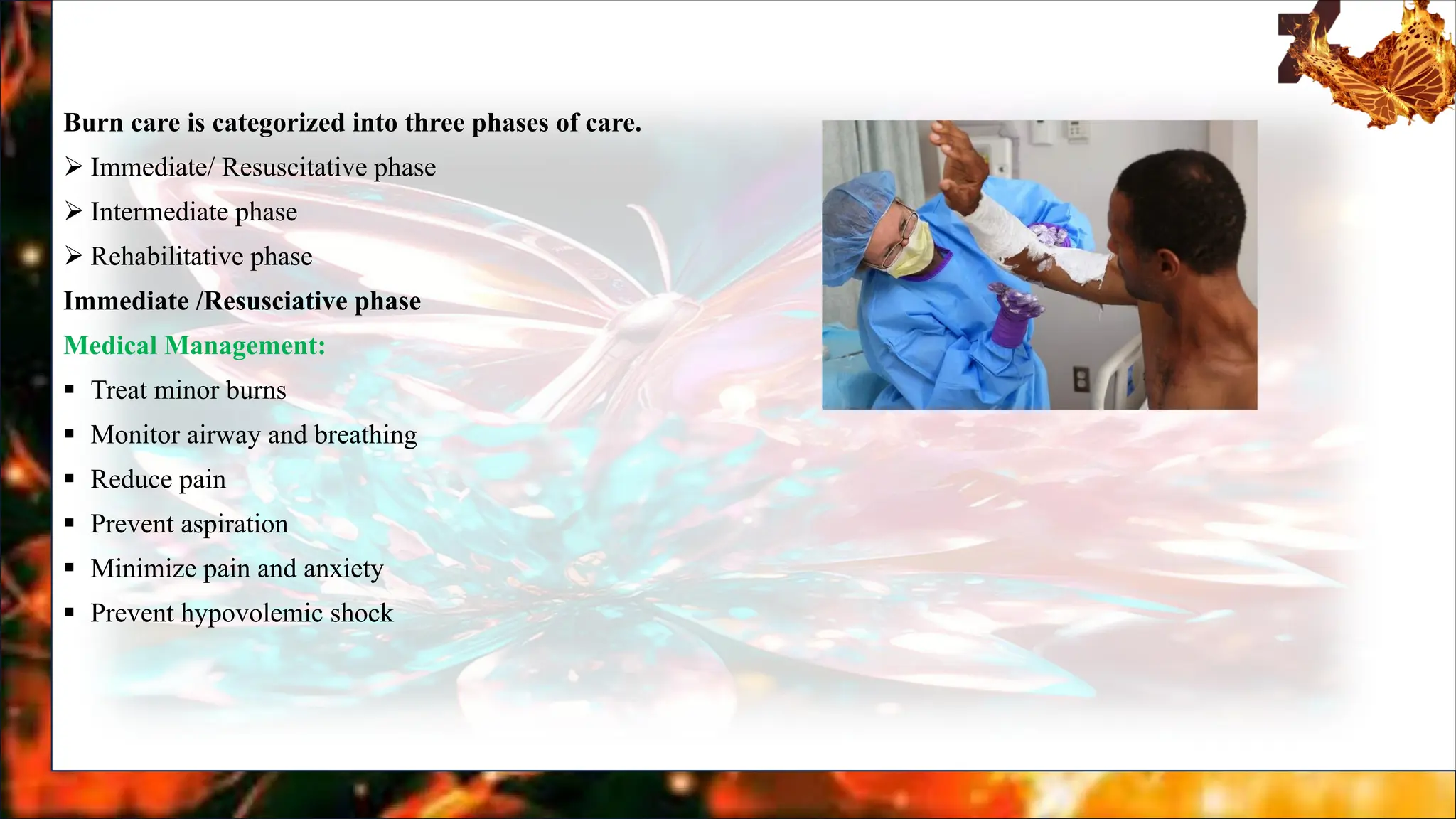 BURNS, CALCULATION OF BURNS, CALCULATION OF FLUID REQUIREMENT AND ...