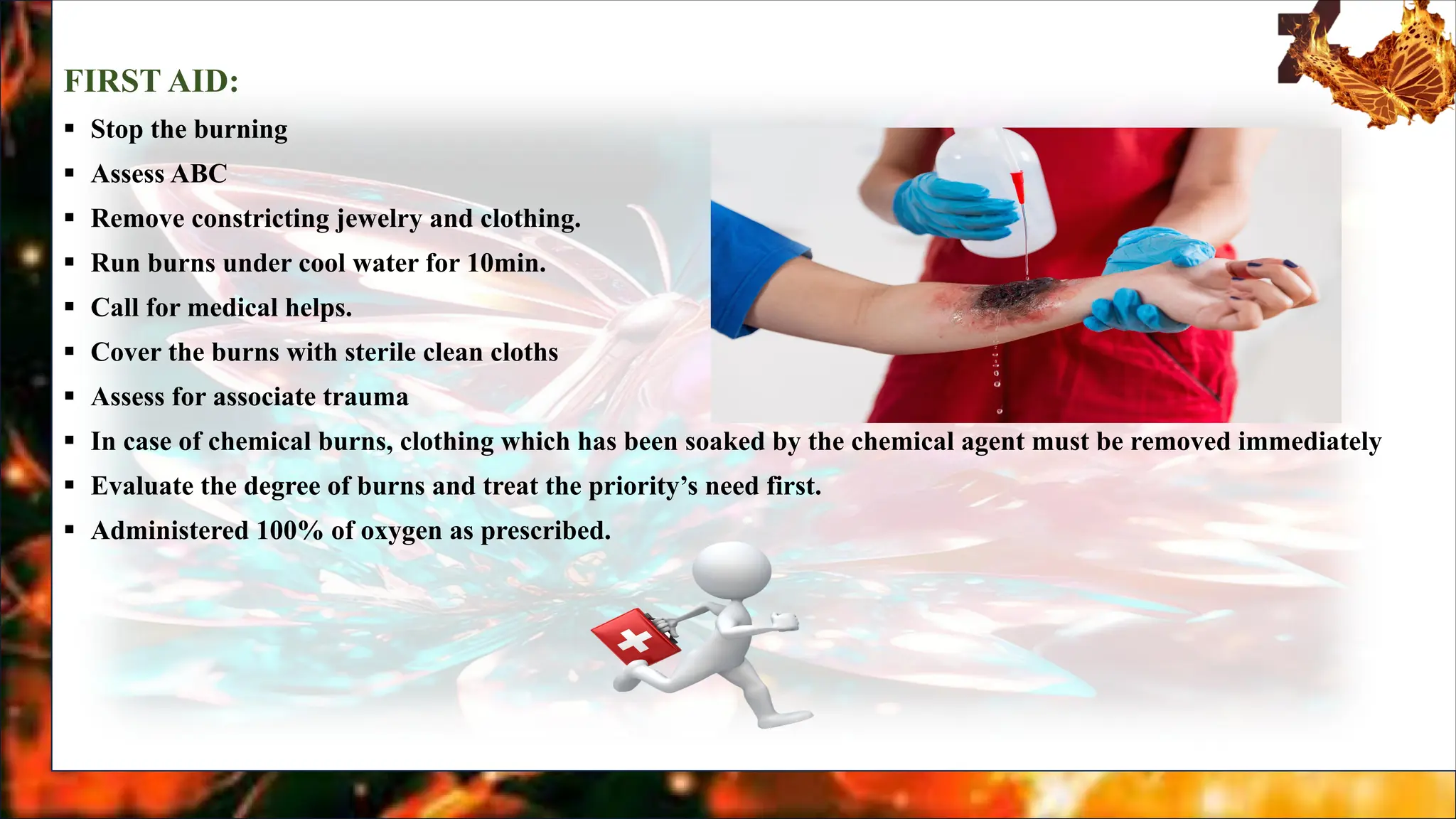 BURNS, CALCULATION OF BURNS, CALCULATION OF FLUID REQUIREMENT AND ...