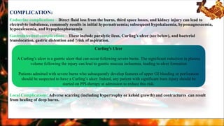 BURNS, CALCULATION OF BURNS, CALCULATION OF FLUID REQUIREMENT AND ...