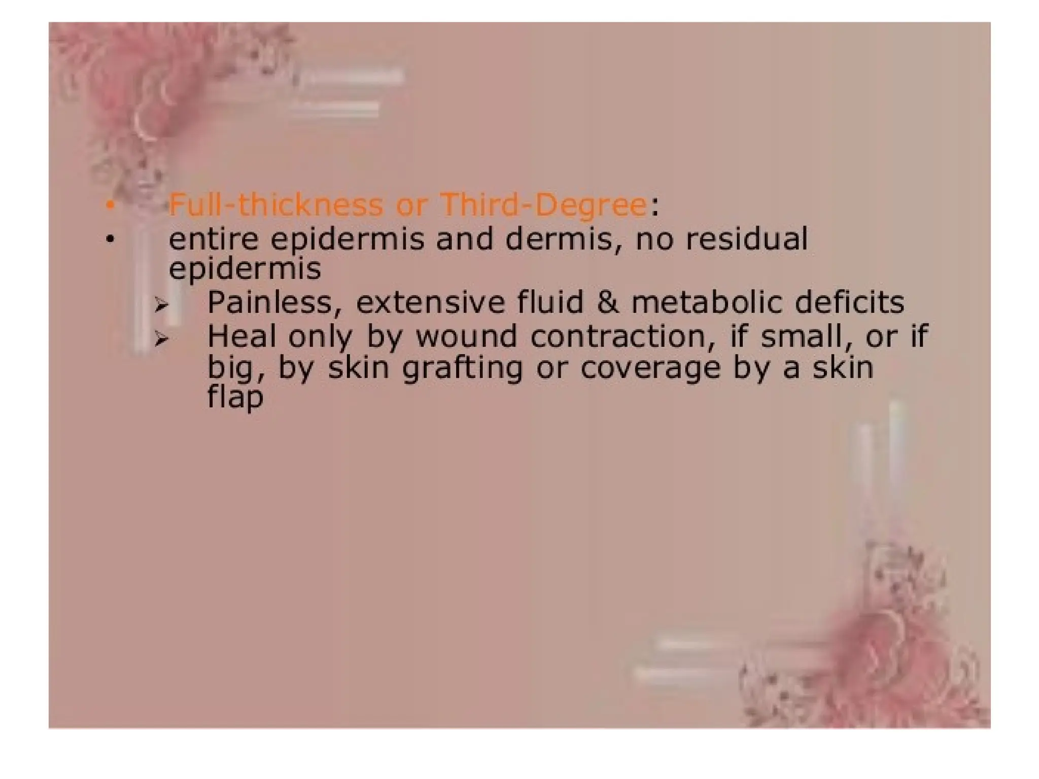 BURNS degree of burns types of burns classification of burns | PPT