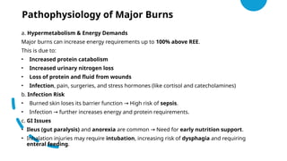 Burns: Nutritional Support and Clinical Approaches | PPTX