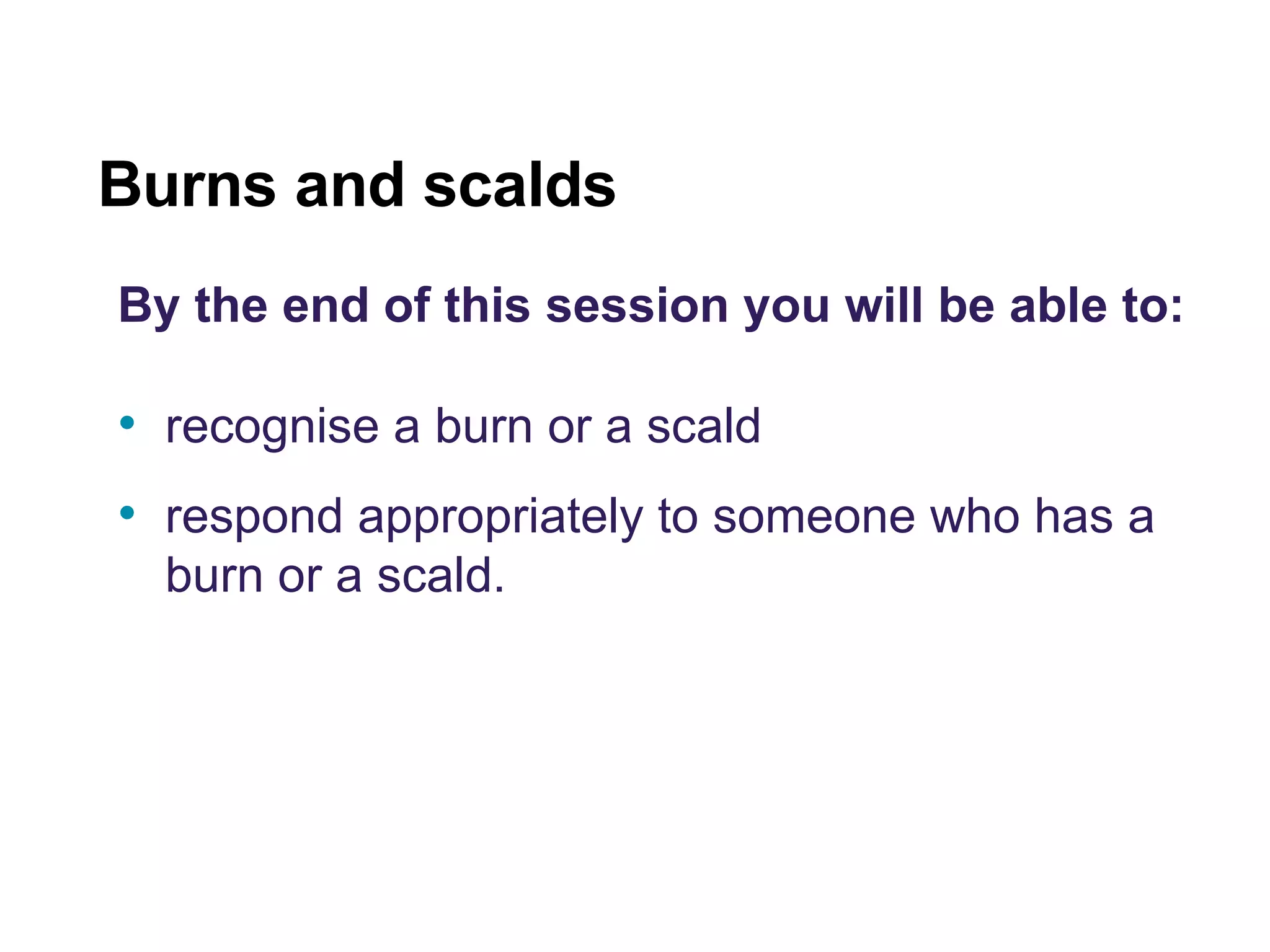 Burns And Scalds | PPT