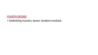 burns-classification- surgery mbbs third year | PPTX