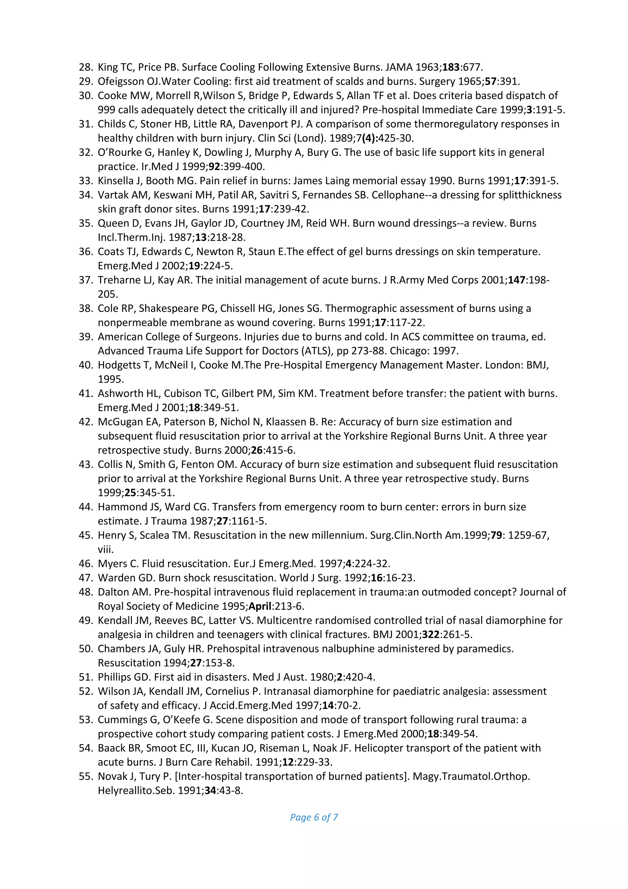 burns-patient-management - Copy.pdf | First Aid | Injuries