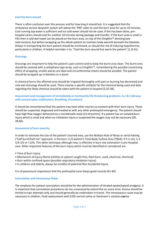 burns-patient-management - Copy.pdf | First Aid | Injuries