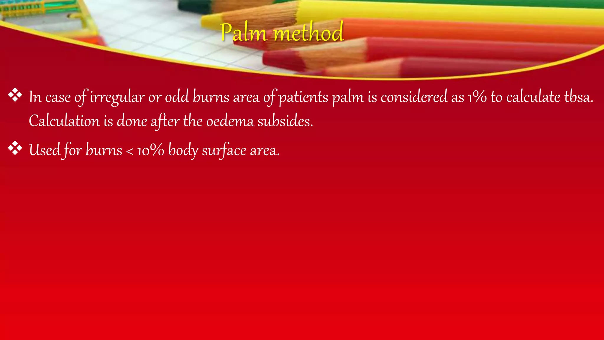 Burns presentation by 2nd yr MSc nursing student | PPTX