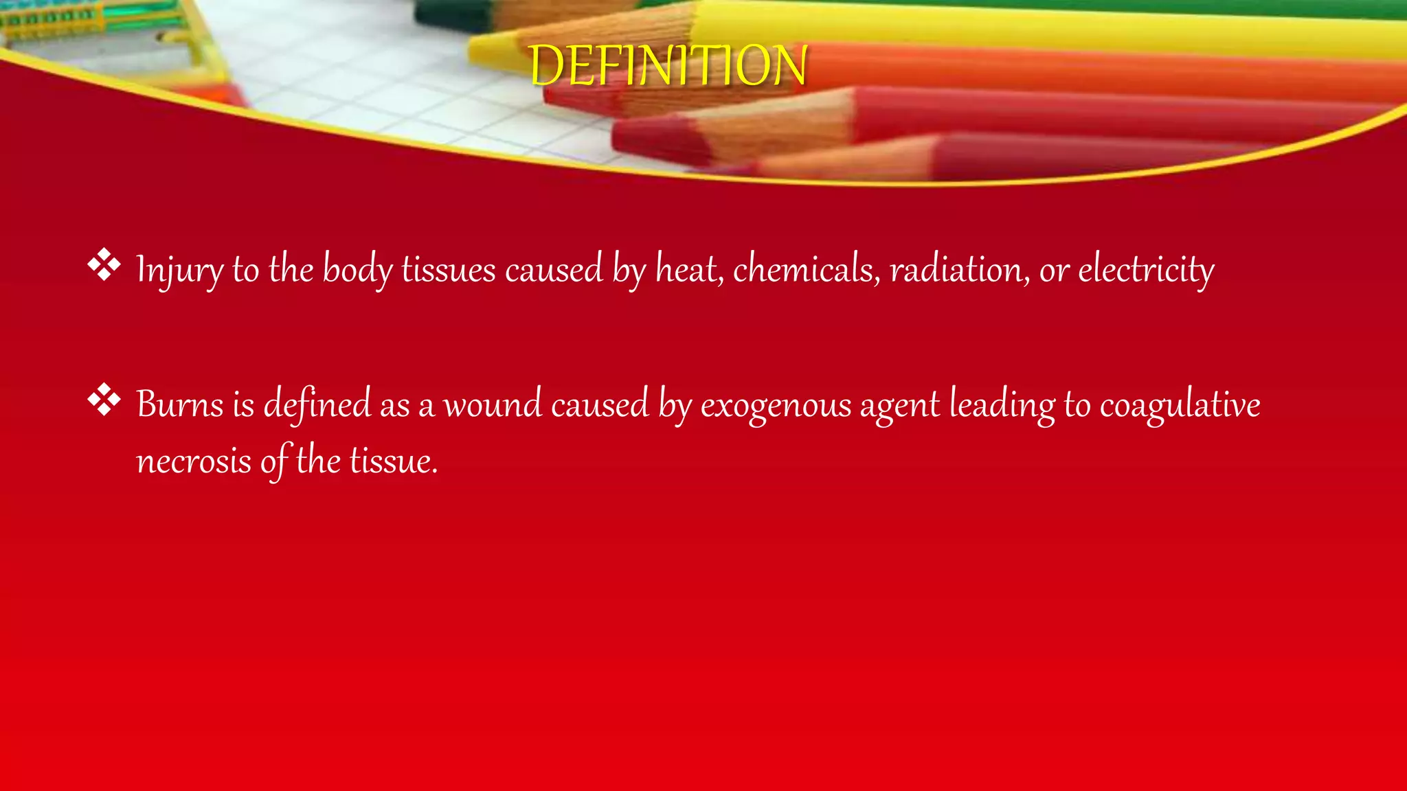 Burns presentation by 2nd yr MSc nursing student | PPTX | Injuries ...