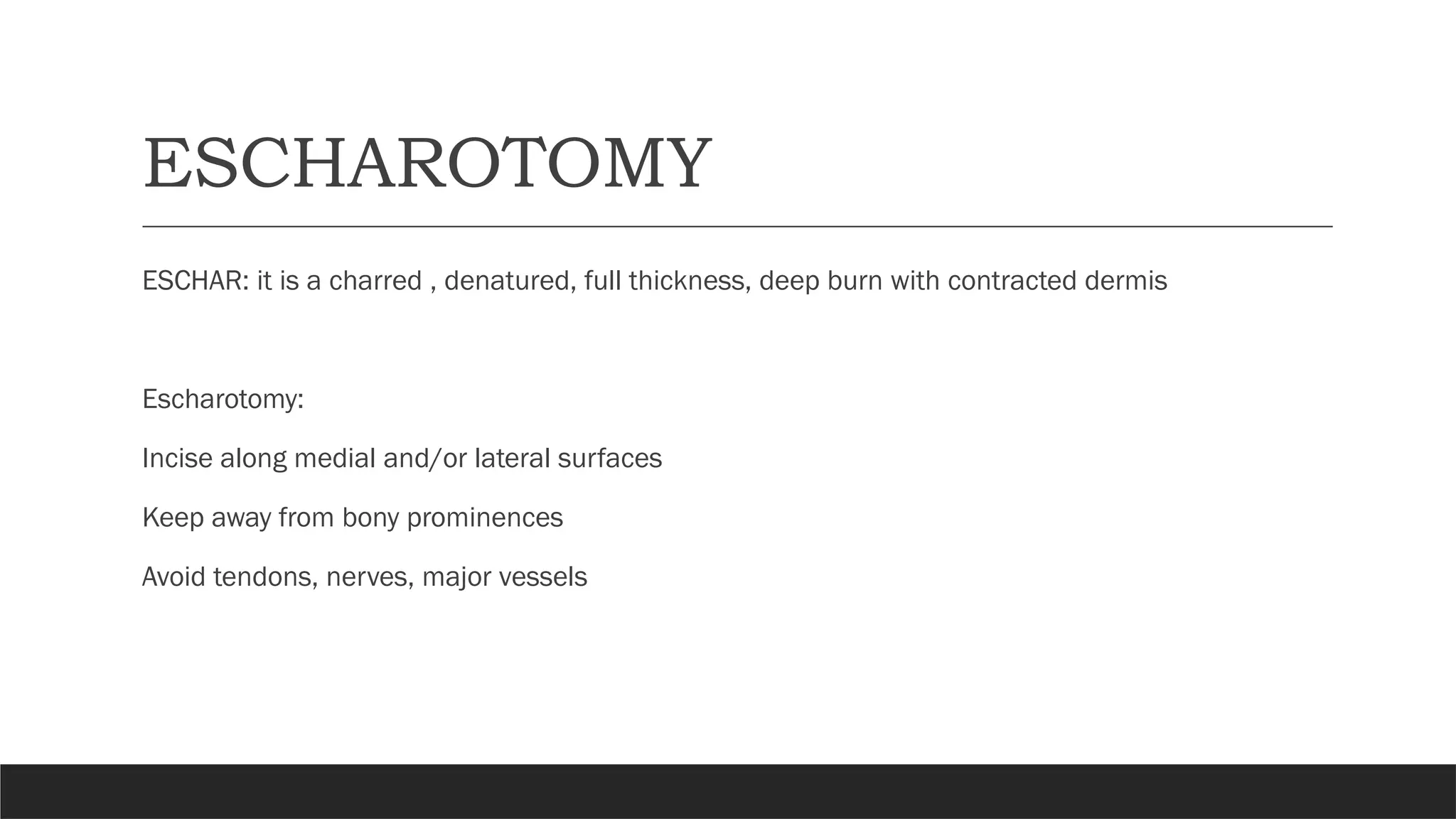 BURNS classification and management short presentation | PPTX